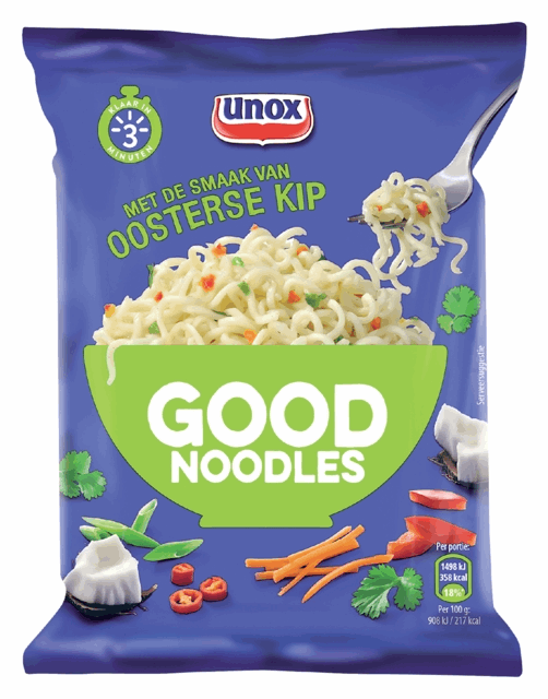 Unox Good Noodles oosterse kip 11 zakjes | JIP SNEL