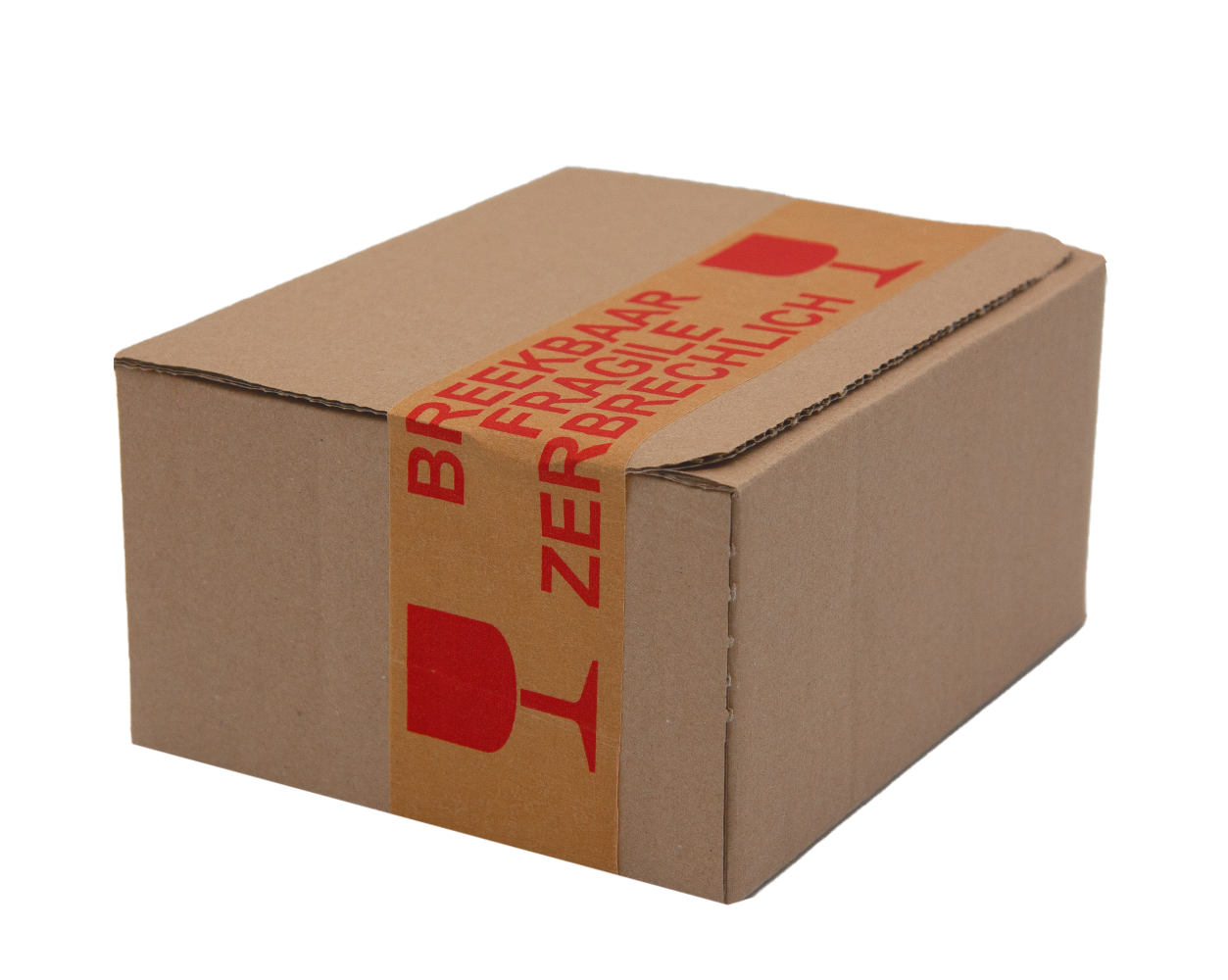 Papieren Tape ECO 50mm breed x 50mtr. Breekbaar Fragile ... | JIP SNEL